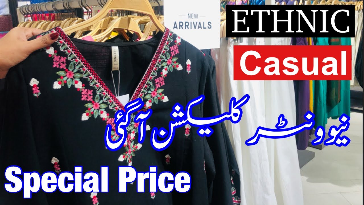 Ethnic new winter Pret collection 2022 | Ethnic new casual collection ...