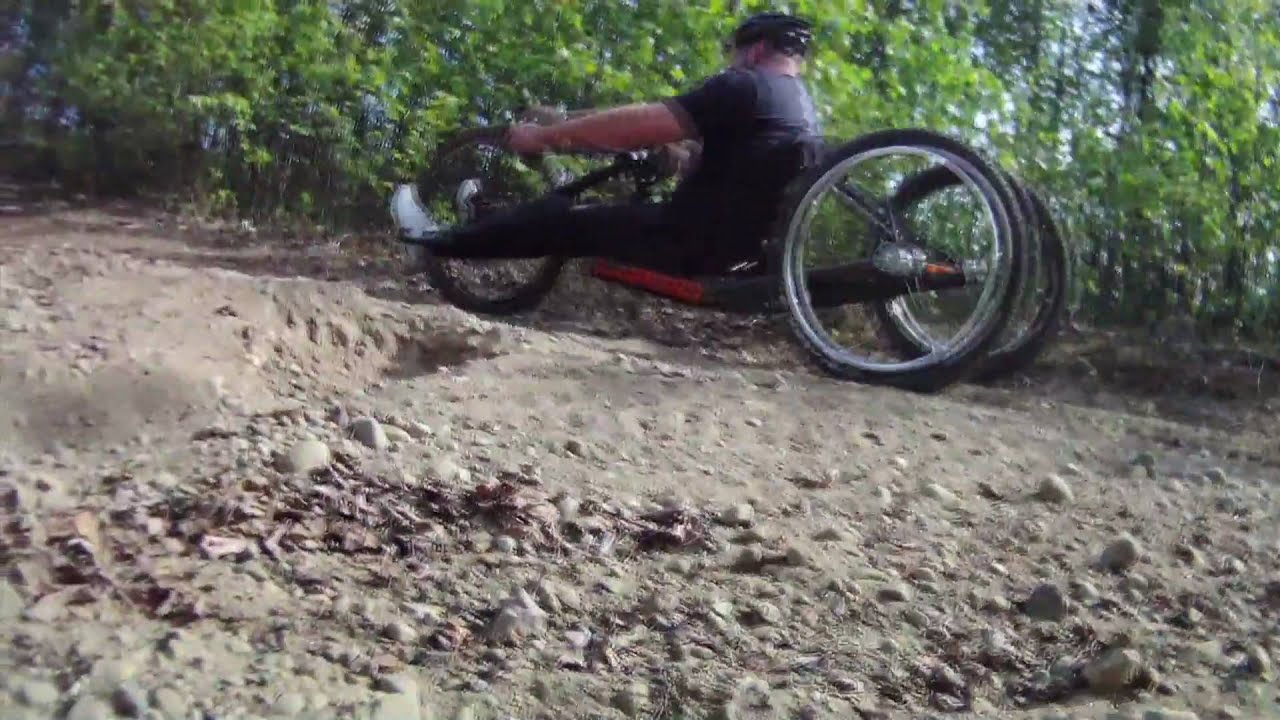 Lasher Sport ATH- All Terrain Handcycle - YouTube
