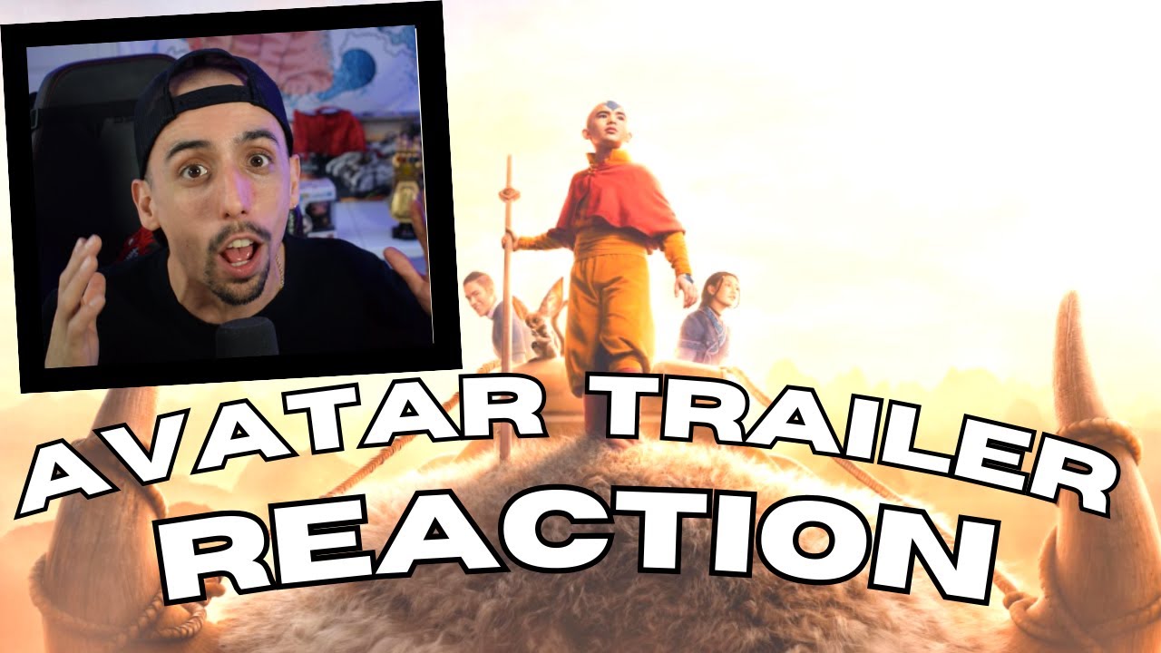 I REACT TO THE NEW AVATAR THE LAST AIRBENDER TRAILER - YouTube