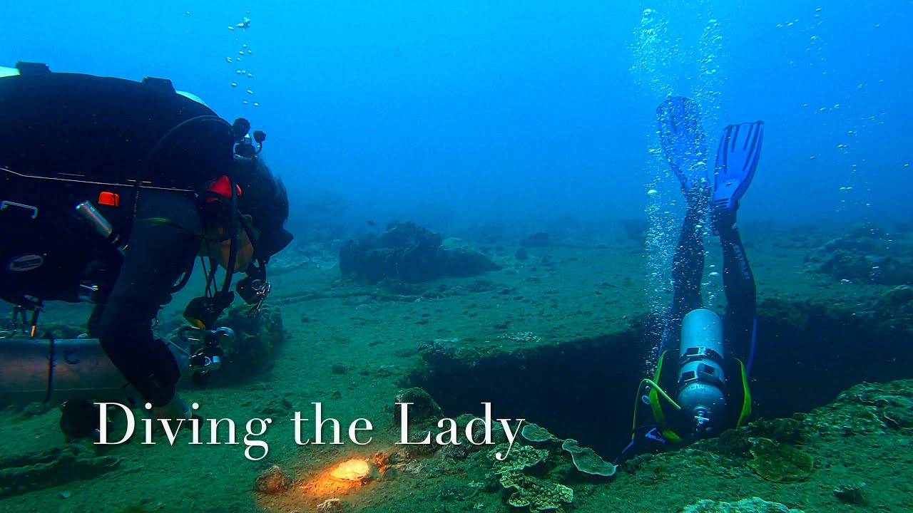 Kiss the Lady on the Ship Wreck of SS President Coolidge In Vanuatu ...