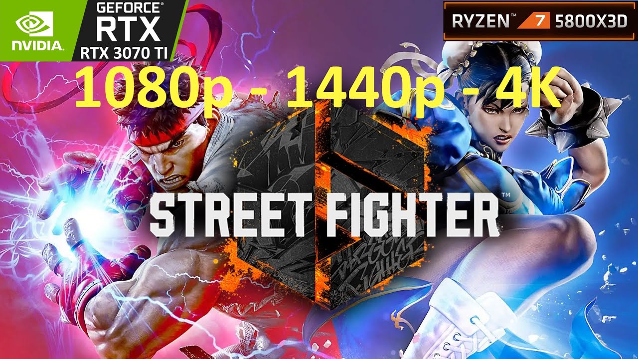 Street Fighter 6 (DEMO) | RTX 3070 TI + 5800X3D | 1080p - 1440p - 4K ...