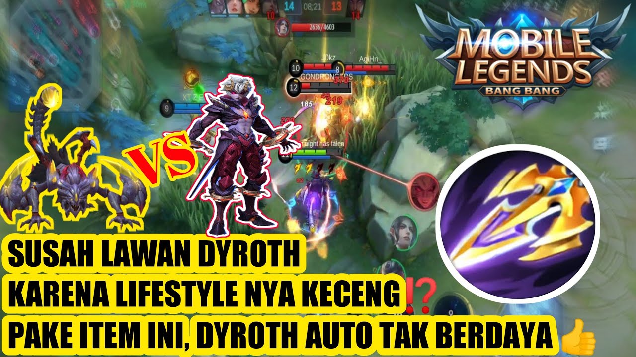 ITEM COUNTER DYROTH HYPER || TUTORIAL GAMEPLAY HELCURT || ITEM RAHASIA ...