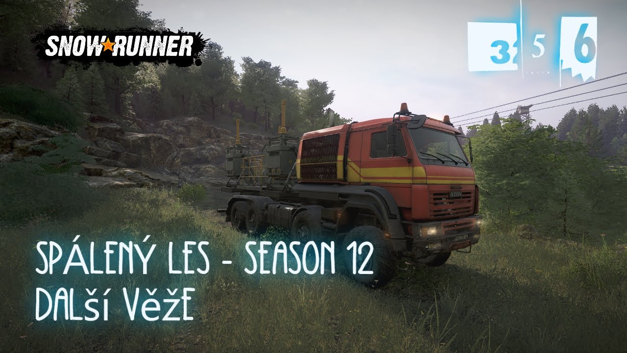 Další věže Snowrunner CZ Season 12 full gameplay part356 - YouTube