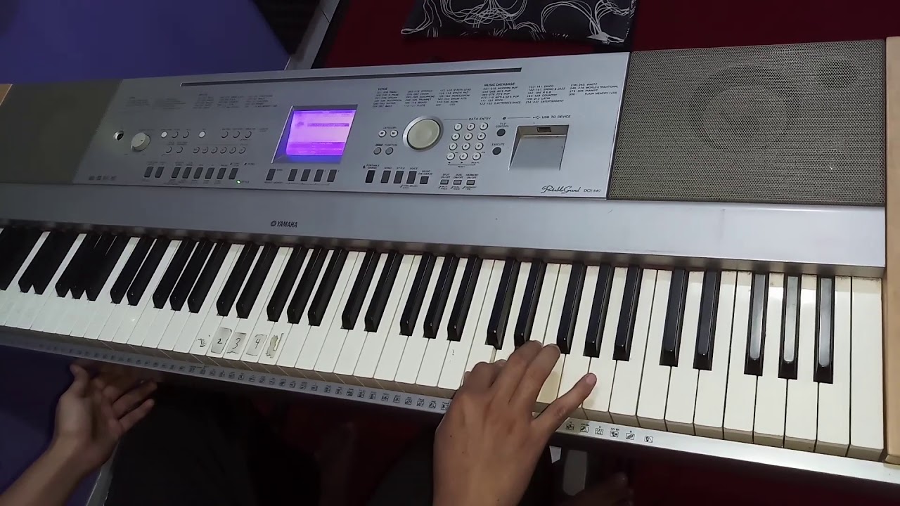 Piano-Keyboard #1 Penjarian Tangan Kanan - Dasar (semester 1) w/ Roma I ...