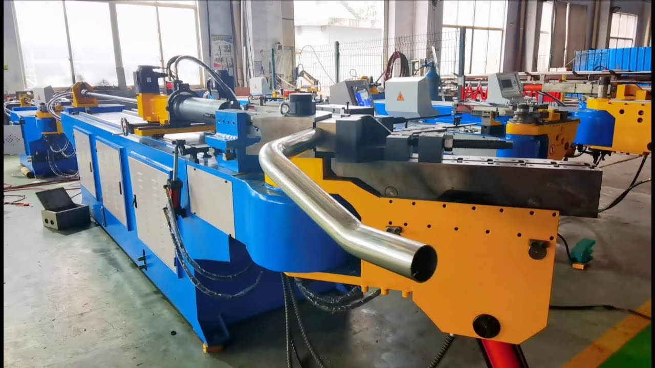 DW89CNC Automatic cnc stainless steel tube bending machine for SS pipe ...