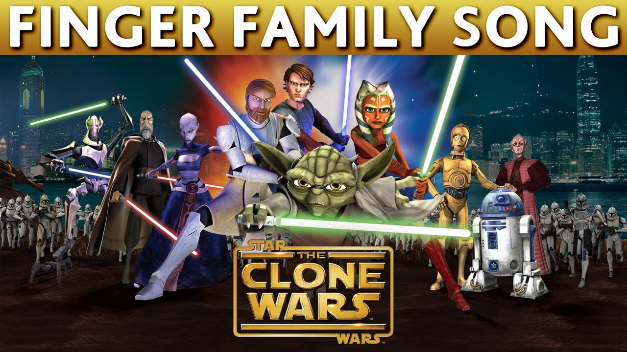 Finger Family Star Wars Clone Wars - Daddy Finger Song Star Wars Clone ...
