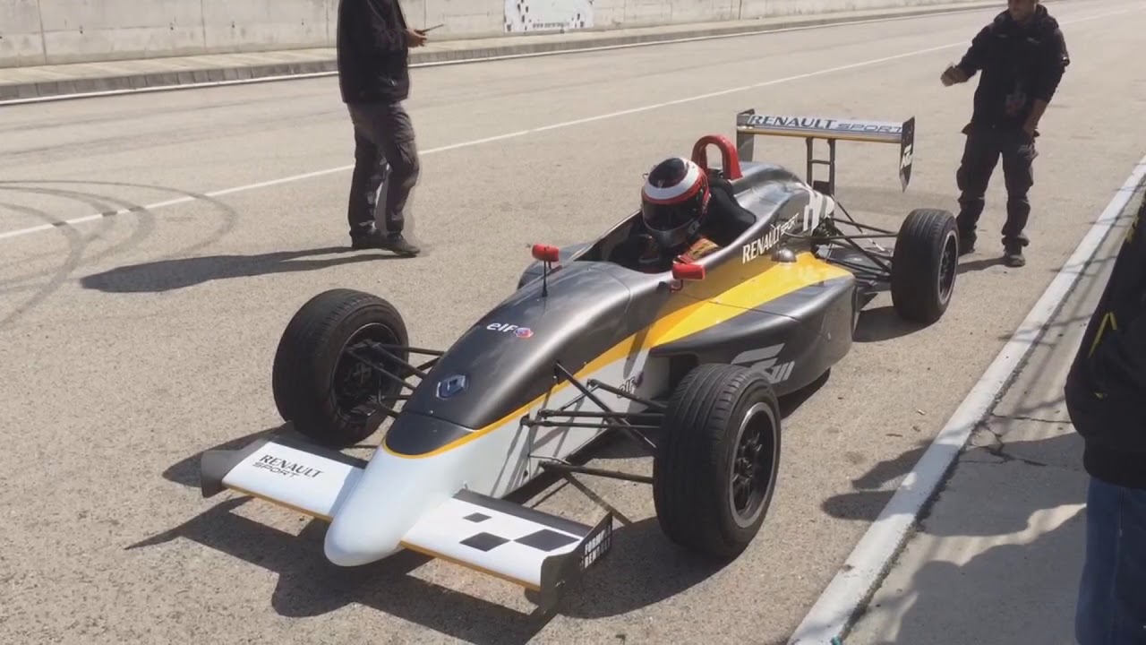 Formula Renault driving experience - Euroring [HUN] - YouTube
