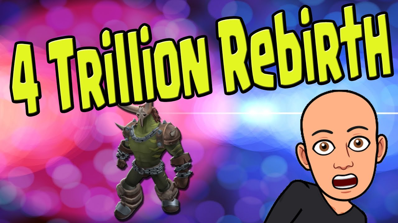 4 Trillion Rebirth!!! | Pro to Noob to Pro | Giant Simulator - YouTube