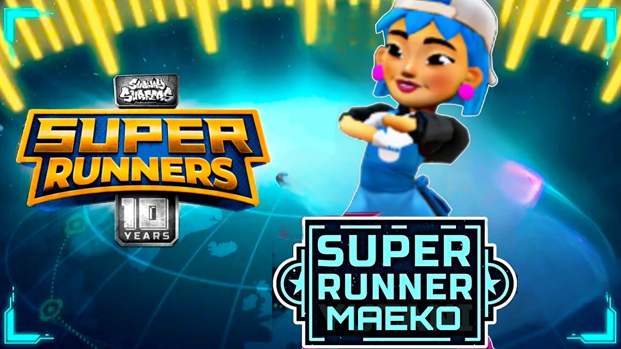 Subway Surfers New Super Runner Character Maeko Street - YouTube