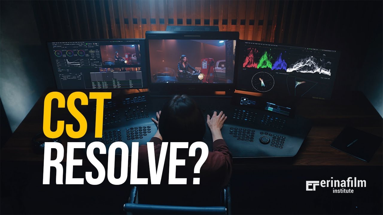 Cst Color Space Transform In Davinci Resolve Youtube