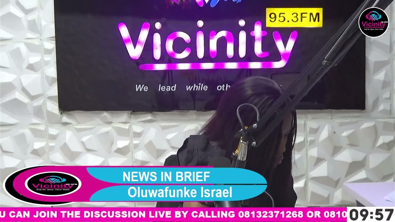 NEWS IN BRIEF with OLUWAFUNKE ISRAEL - YouTube