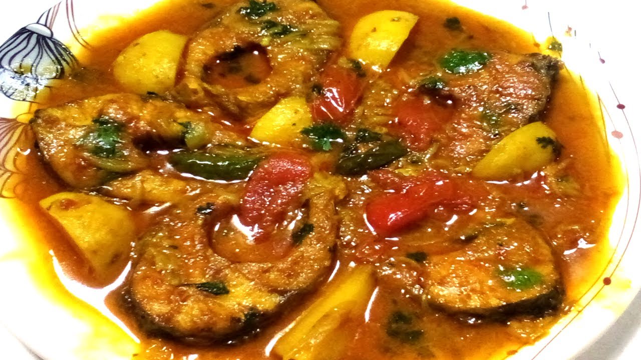 মজাদার স্বাদে আলু দিয়ে রুই মাছের ঝোল। Rui Macher Patla Jhol। Rui Fish ...