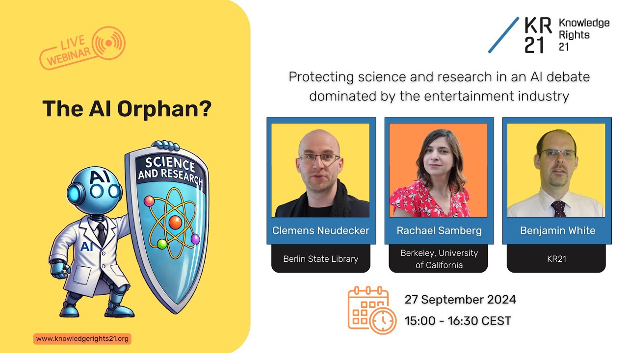 The AI Orphan? Protecting Science & Research in an AI Debate Dominated ...