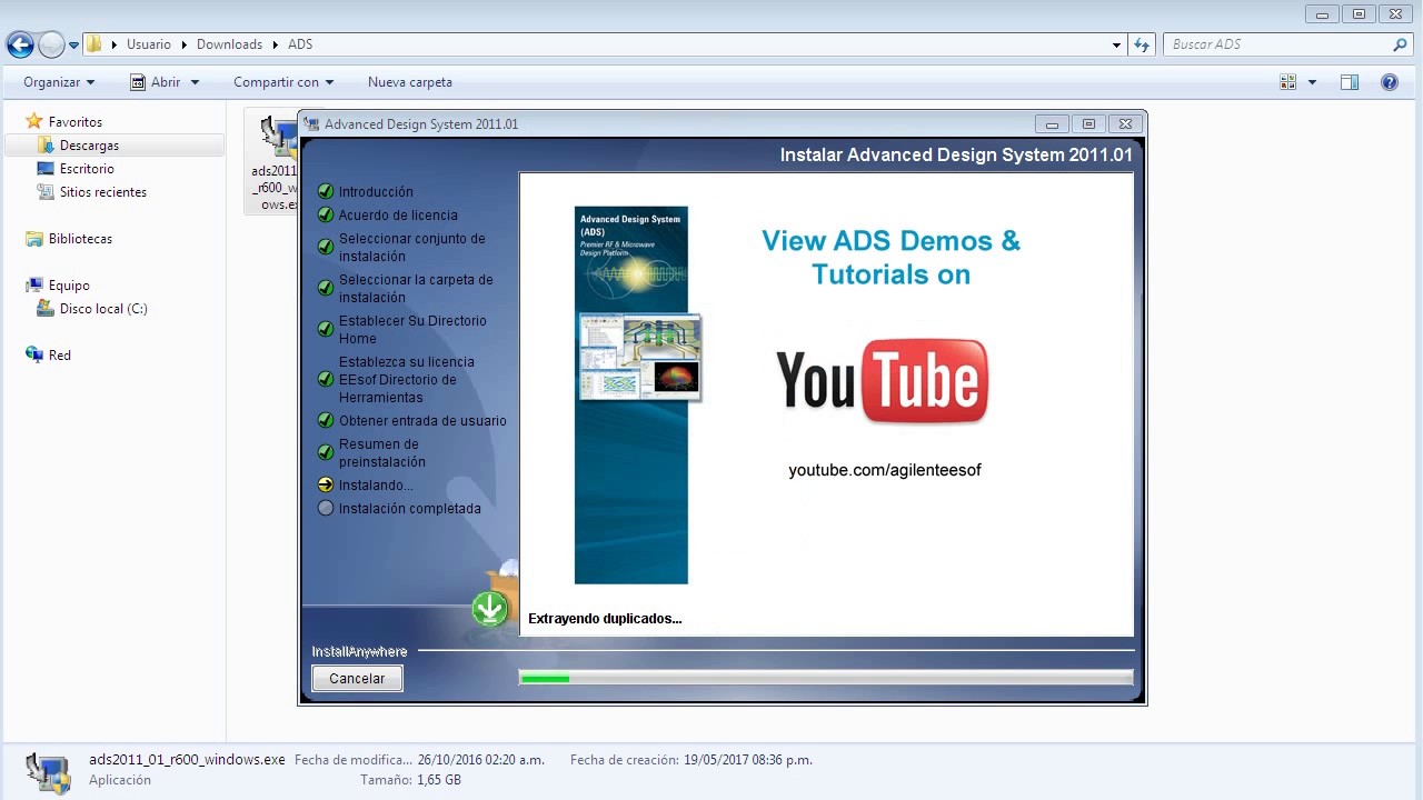 ADS 00: Descargar e Instalar - YouTube