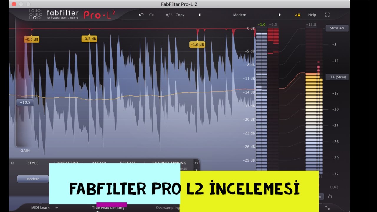 FABFILTER PRO - L2 LIMITER İNCELEME ( DETAYLI ANLATIM ) - YouTube