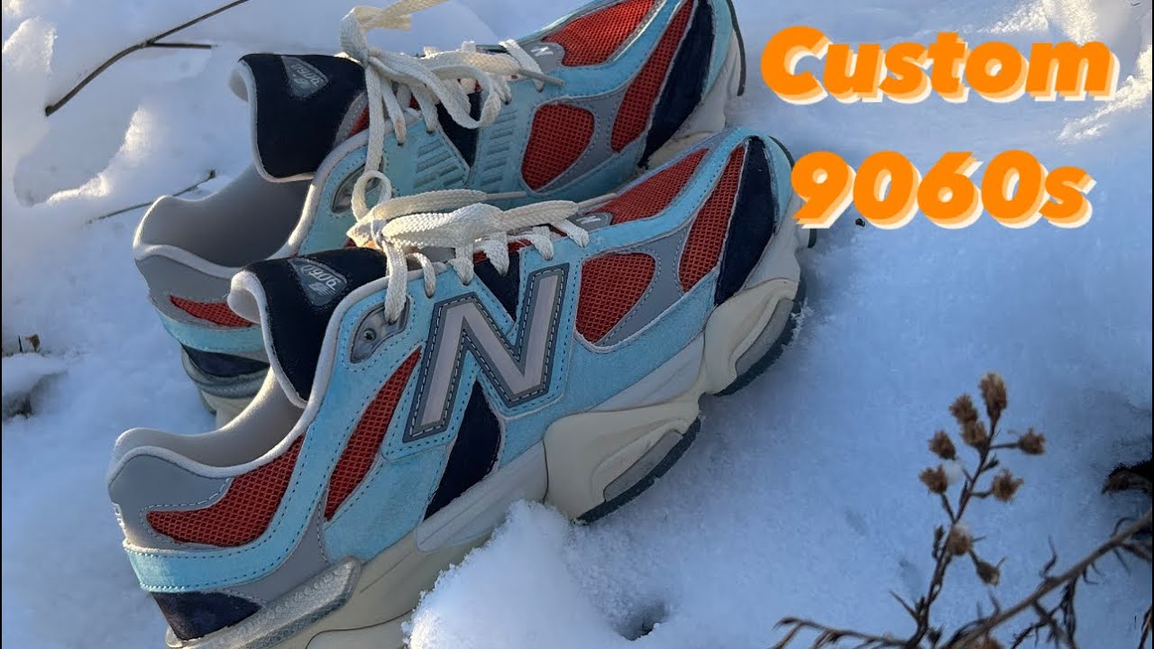 I Made a Pair of Custom New Balances! - YouTube