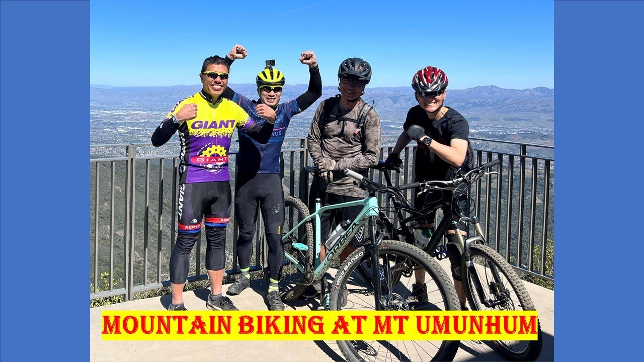 Mountain Biking up the Amazing Mt Umunhum, California - YouTube