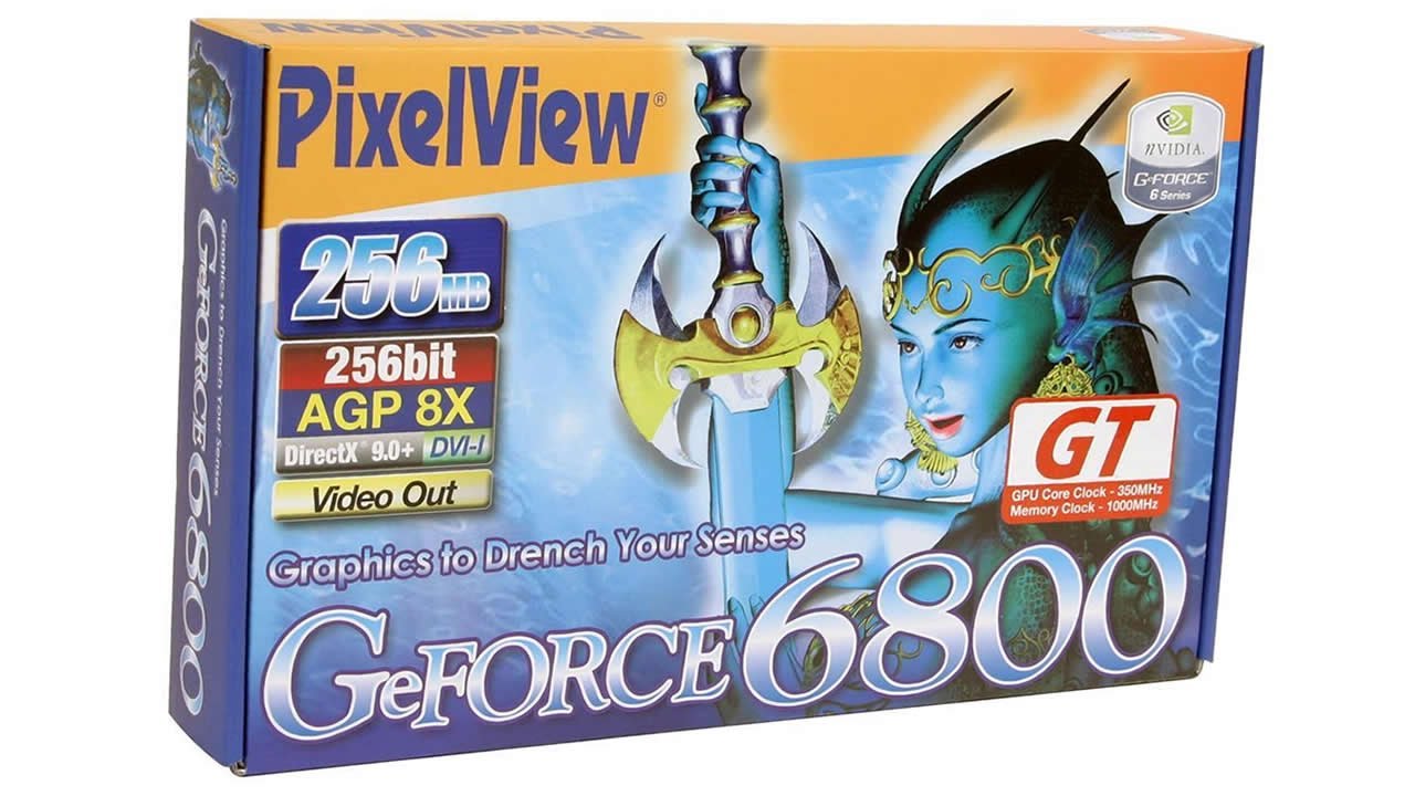 Teste da Pixelview Geforce 6800GT AGP 256MB - YouTube