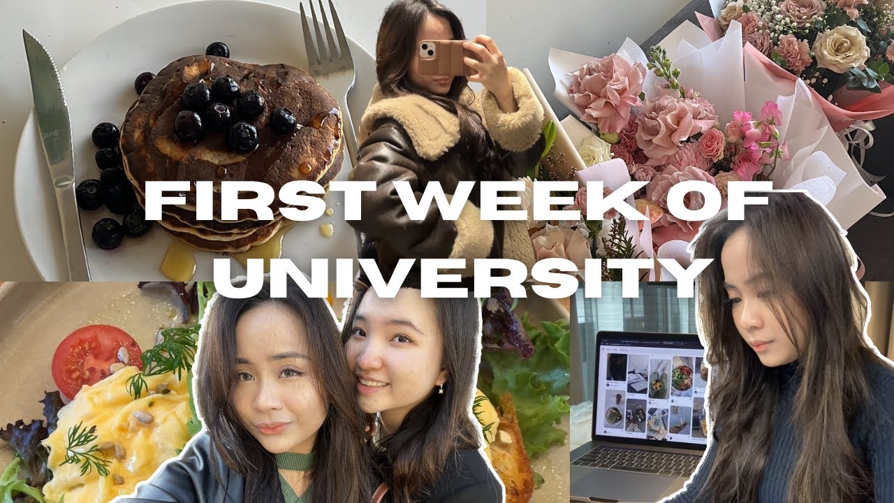 FIRST WEEK OF UNIVERSITY IN MELBOURNE - YouTube