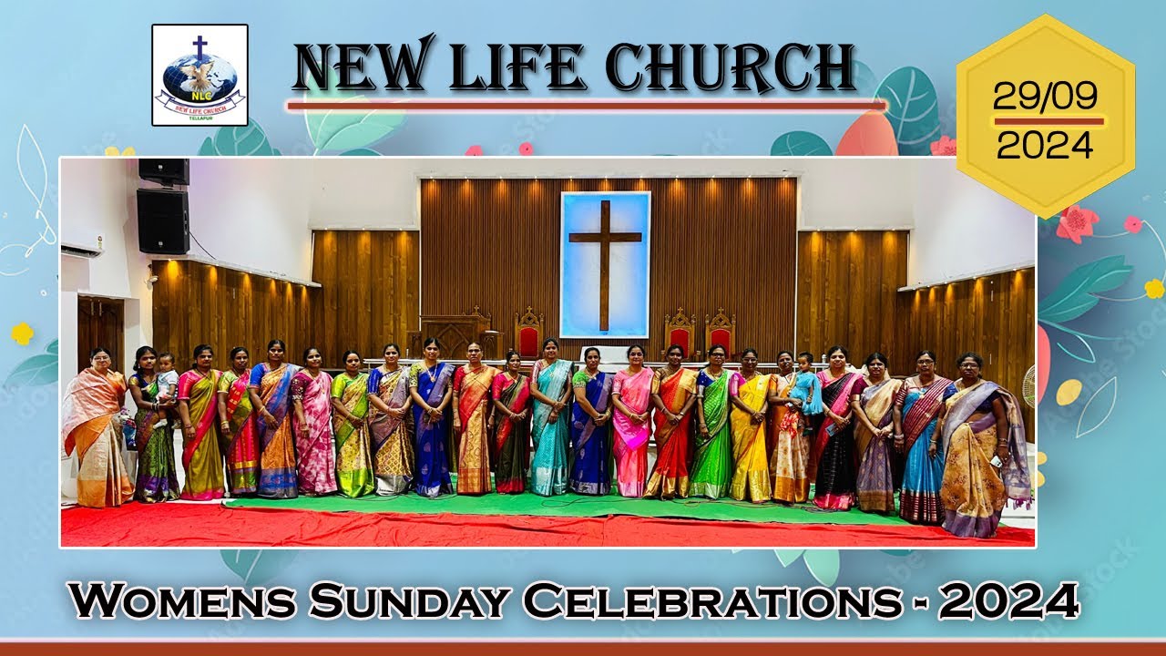 29-09-2024 Women's Sunday Worship - New Life Church - YouTube