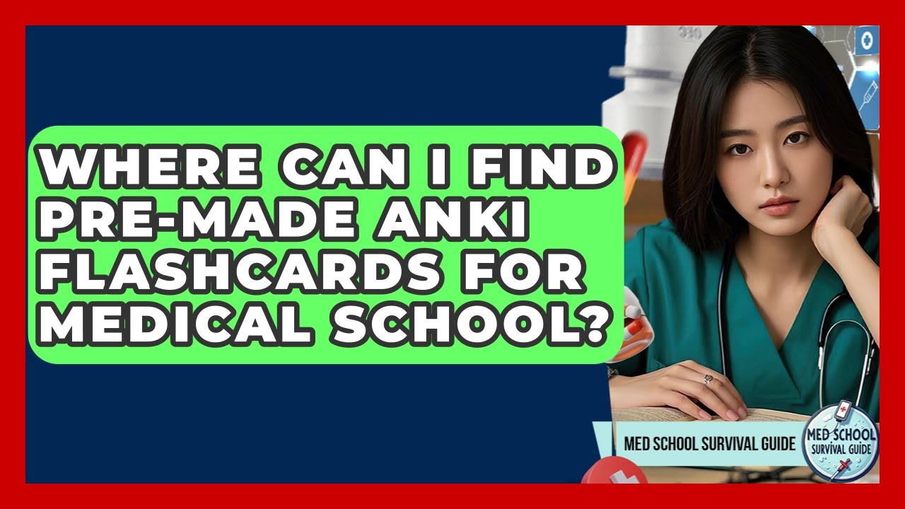 Where Can I Find Pre-Made Anki Flashcards for Medical School? | Med ...