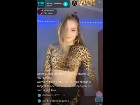 bigo live live streaming dance video from Russian dancer