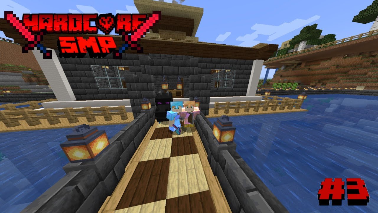 WE MADE A TOWN HALL FOR OUR SMP! | HARDCORE SMP| SMP PLAYZ #3 - YouTube