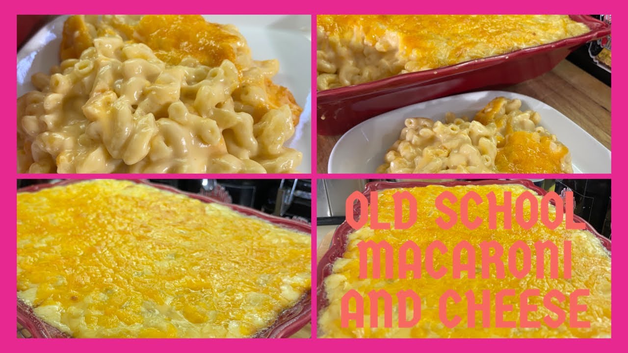 OLD SCHOOL CREAMY MACARONI AND CHEESE 🧀 A Traditional Thanksgiving Side Dish In The South - YouTube