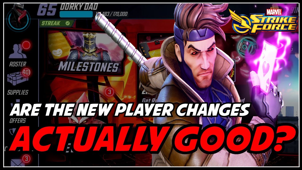 Where The New Player Changes Actually Good? | Play Marvel Strike Force ...