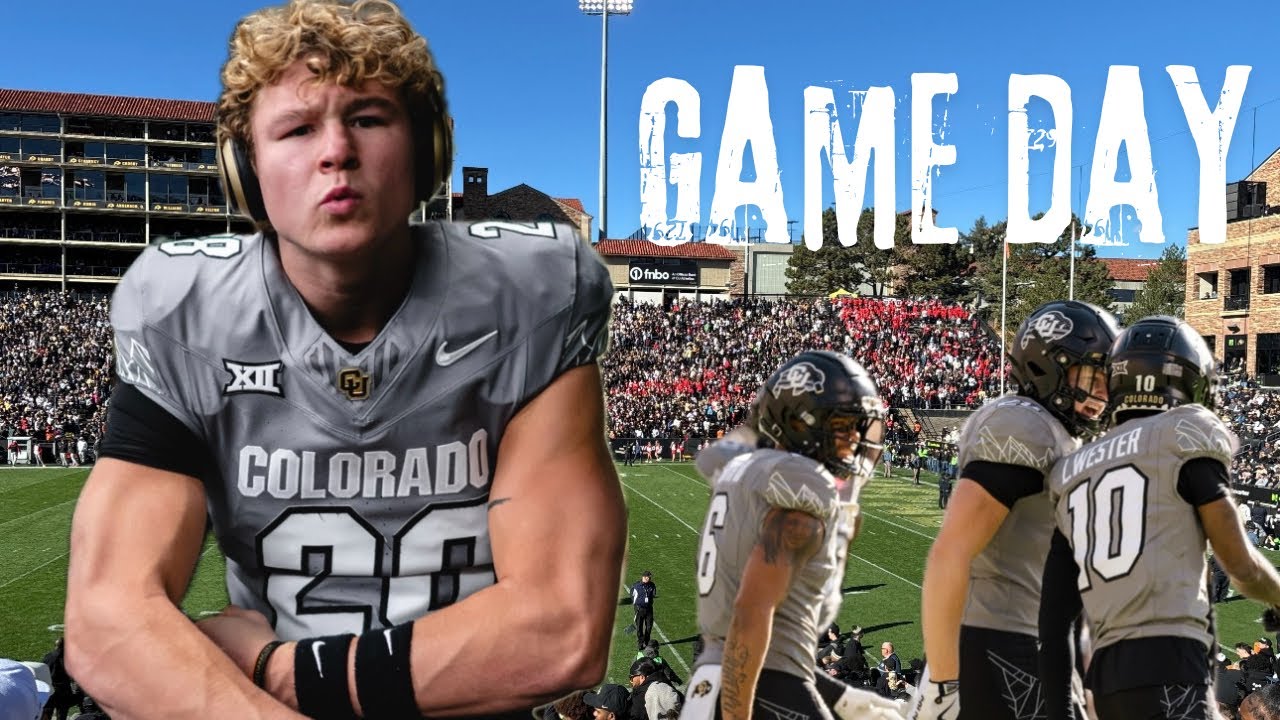 Day in the Life of Colorado Safety Ben Finneseth - Game Day Edition vs ...