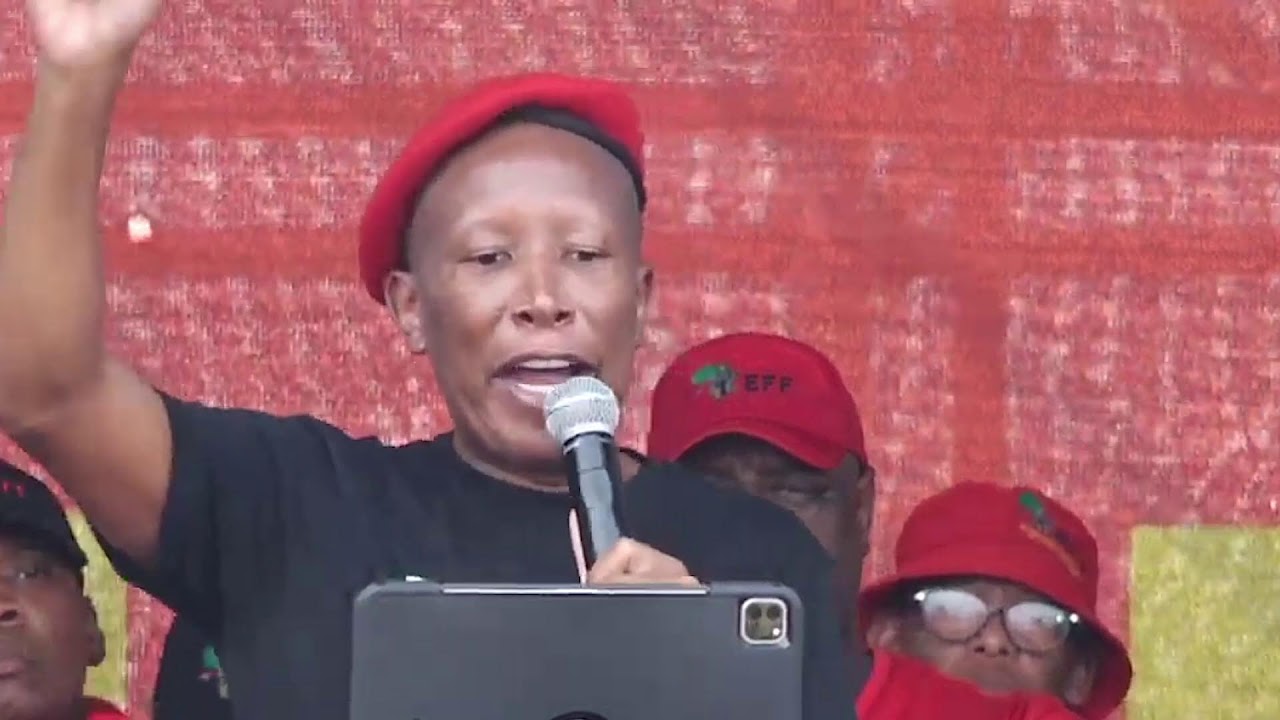Julius Malema Addresses Sharpville Massacre Rally, 21 March 2025 - YouTube