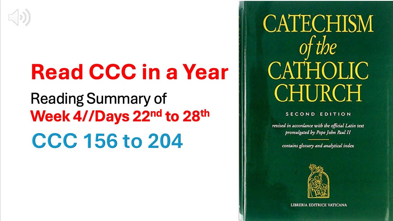 Read CCC in a Year Summary Week 4 - YouTube