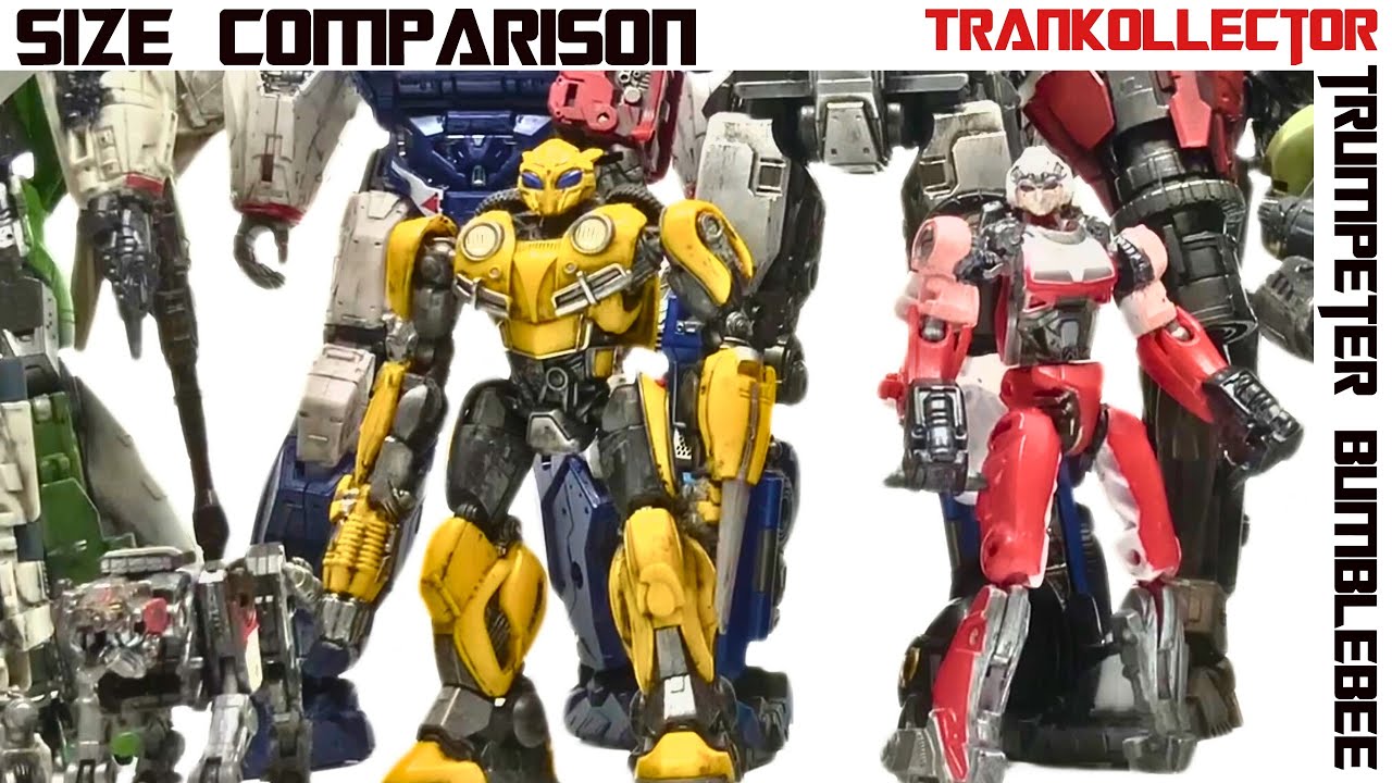 BUMBLEBEE Trumpeter Model Kit - Studio Series Size Comparison ...