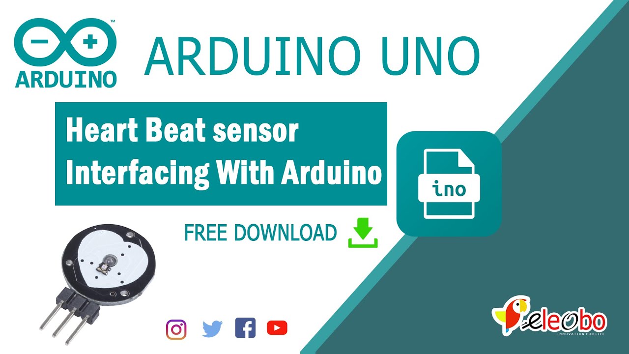 Heart Beat Sensor - How to interface Heart beat sensor with arduino uno ...