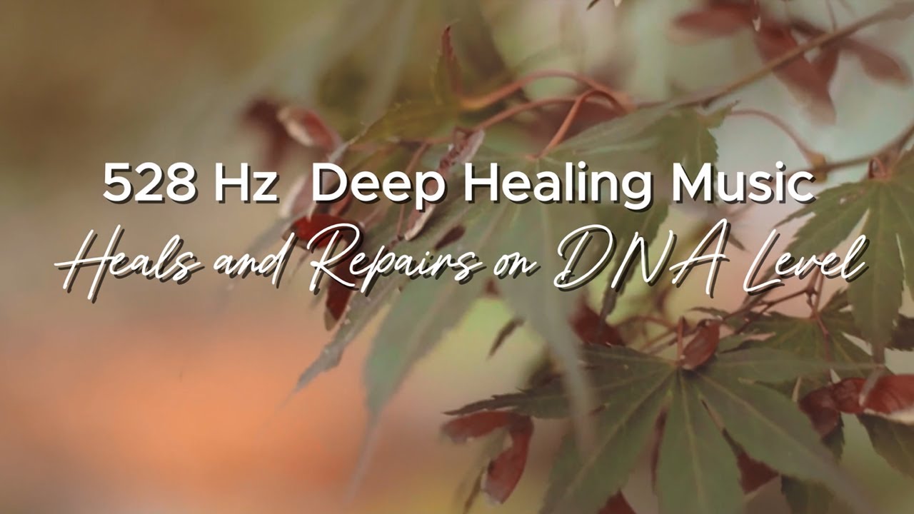 528 Hz Deep Healing Music Repairs & Heals on DNA Level - YouTube