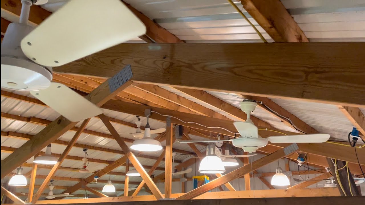Ceiling Fans At The Metal Barn (Summer 2021) - YouTube