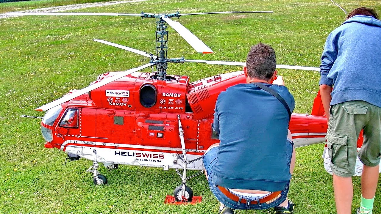 STUNNING !!! RC KAMOV KA-32 RUSSIAN TRANSPORT SCALE MODEL ELECTRIC ...