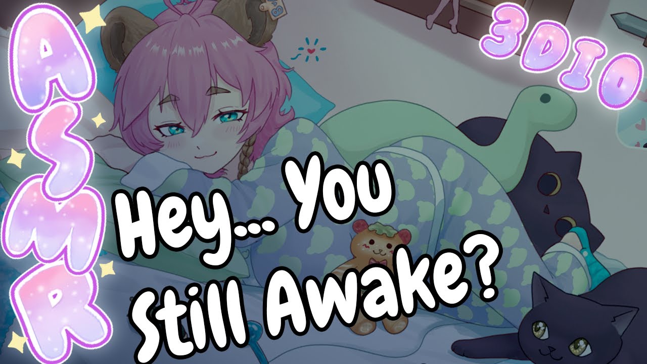 【3DIO ASMR】Sleepover Chatting With Your Bear🐻💤 [ASMR Roleplay] [Sleep ...