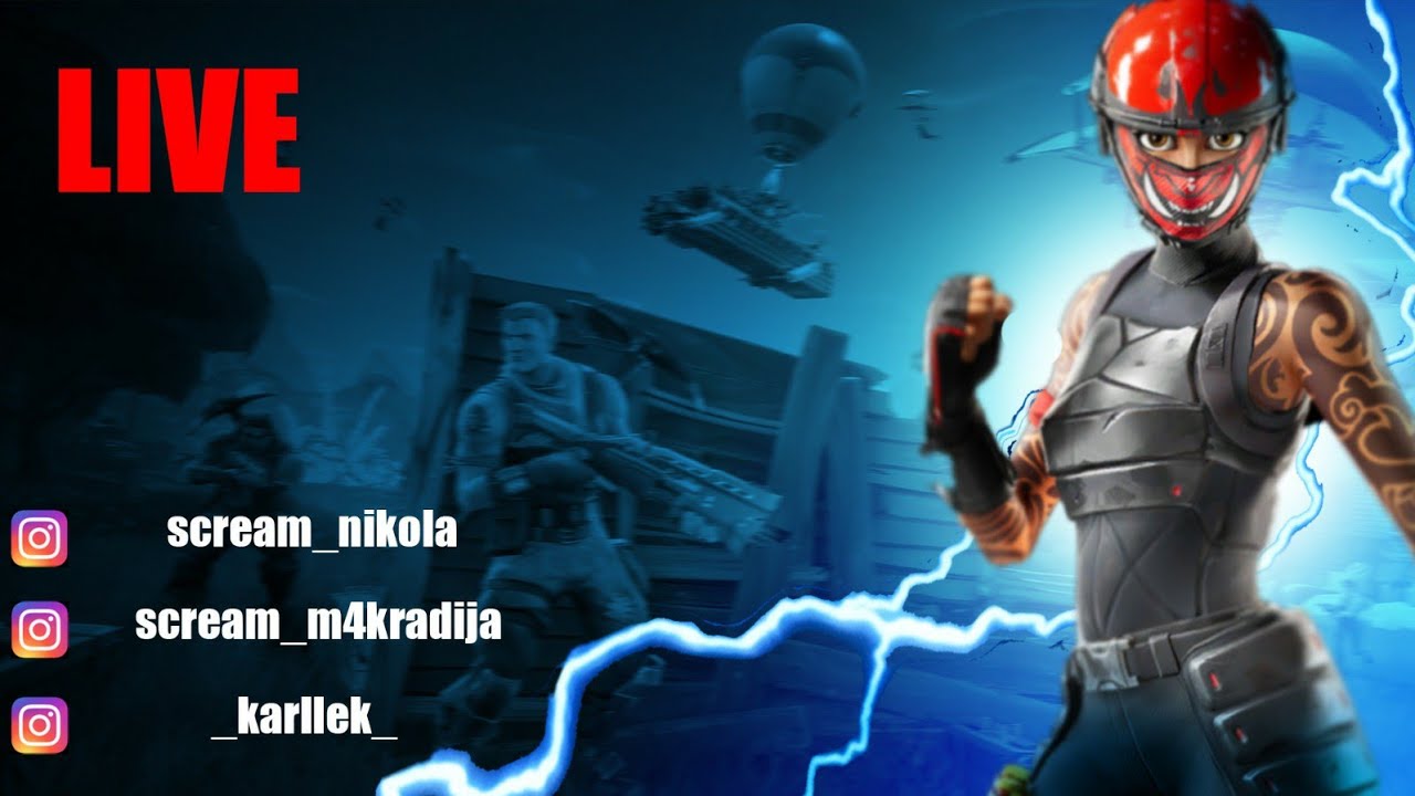 Idem do 6k bodova.Fortnite balkan live *Novi video* - YouTube