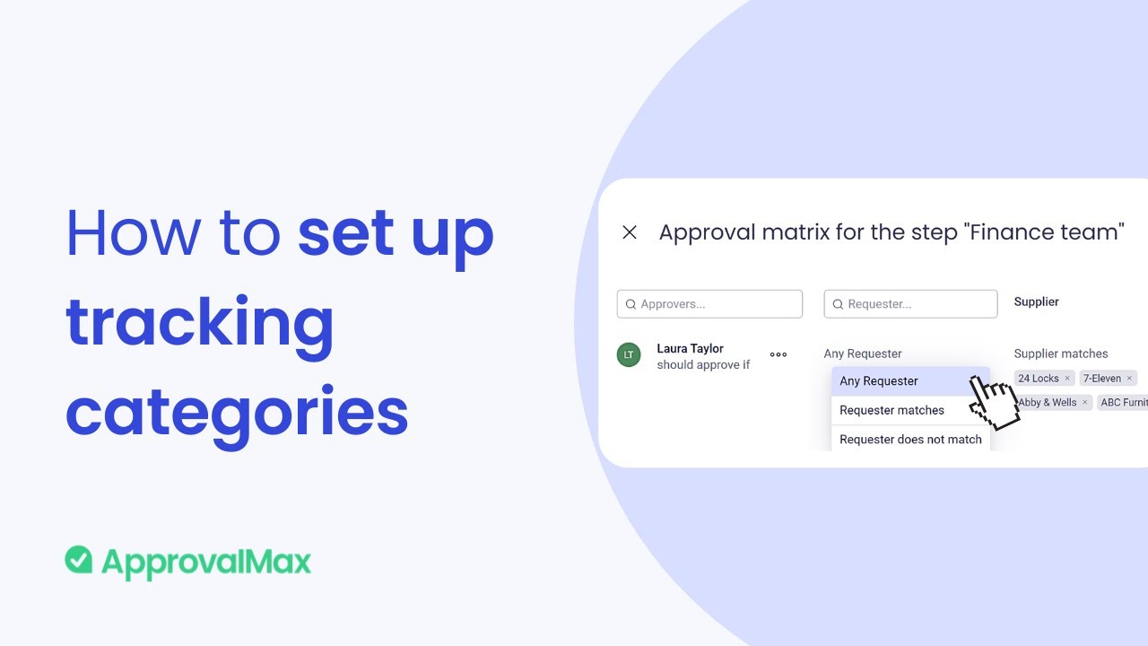 How to set up tracking categories - YouTube