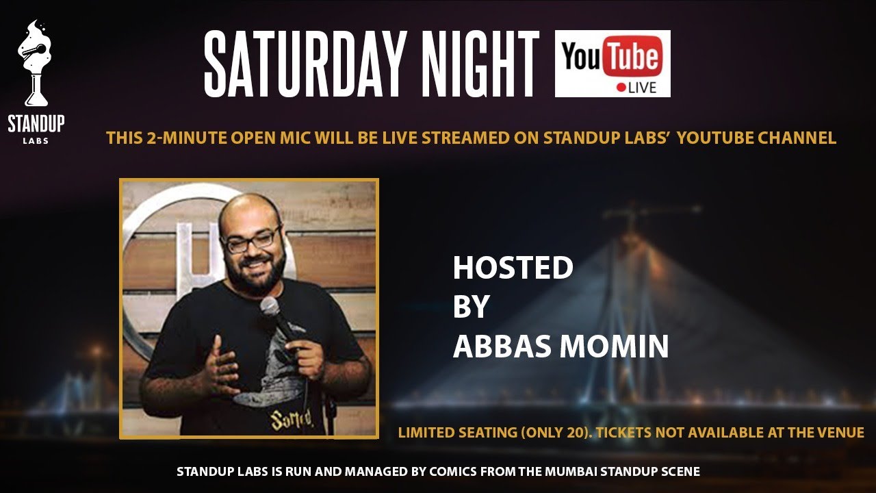 Saturday Night Youtube Live #2 - Hosted By Abbas Momin - YouTube