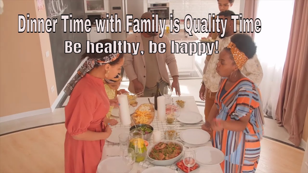 Dinner Time With The Family is Quality Time| Beautiful Relaxing Music ...