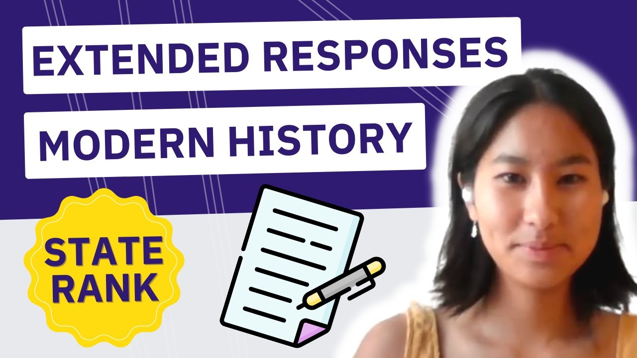 How to Optimise Your Modern History Extended Responses - YouTube