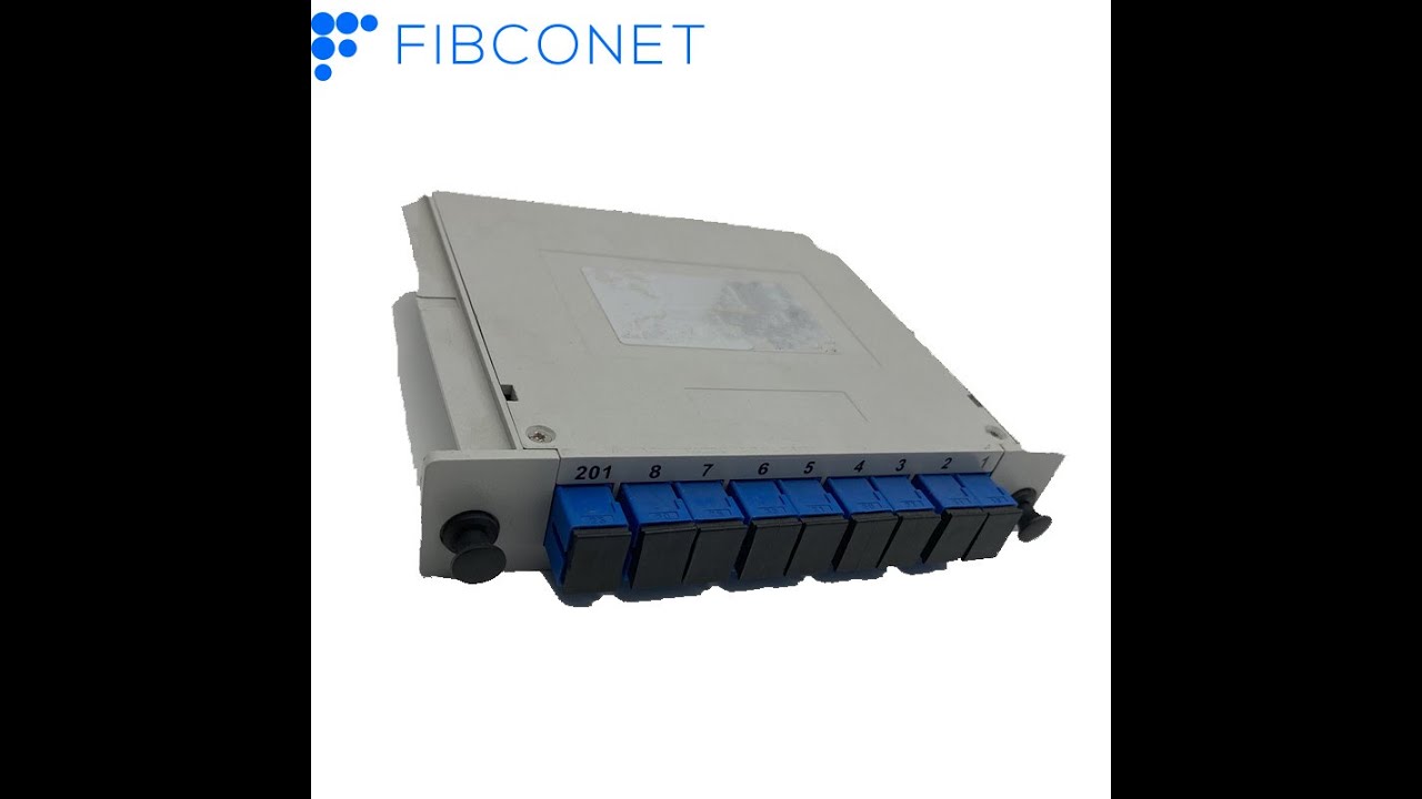 Fiber Optic Module PLC Splitter 1x8 SC/UPC/APC customized Singlemode ...