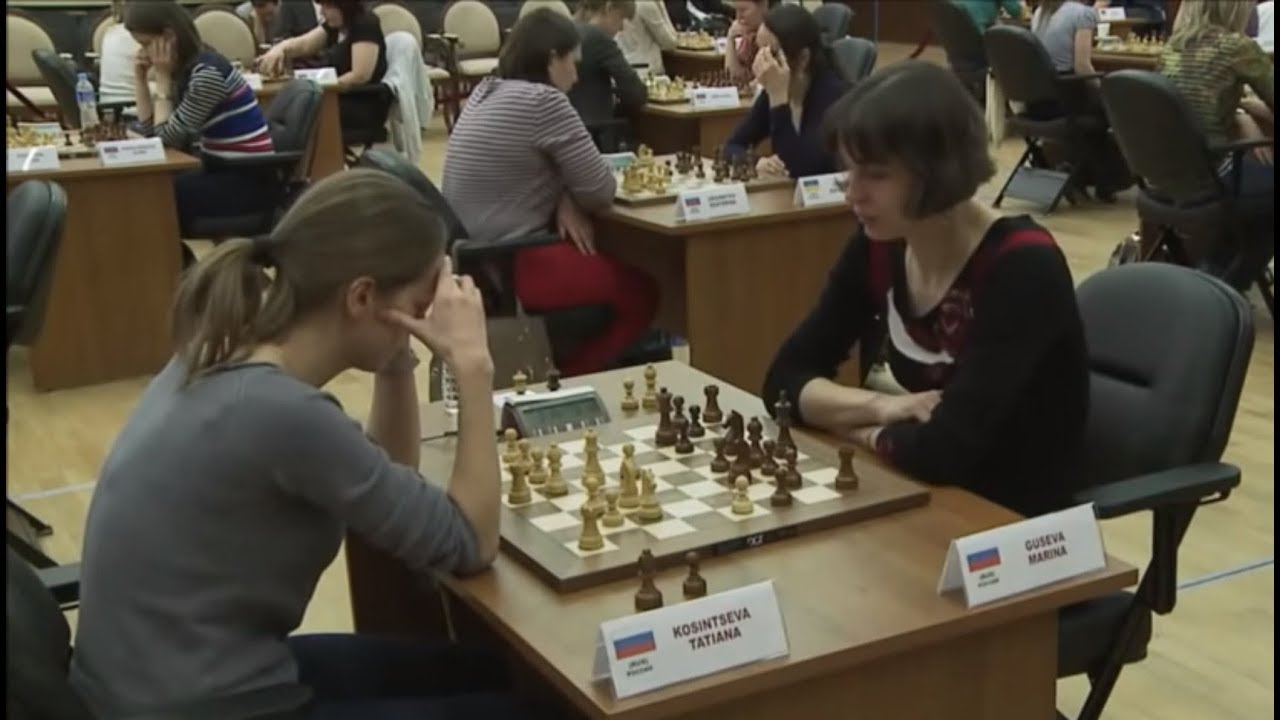 Tatiana Kosintseva vs Marina Guseva - Womens BLITZ Chess Championship ...