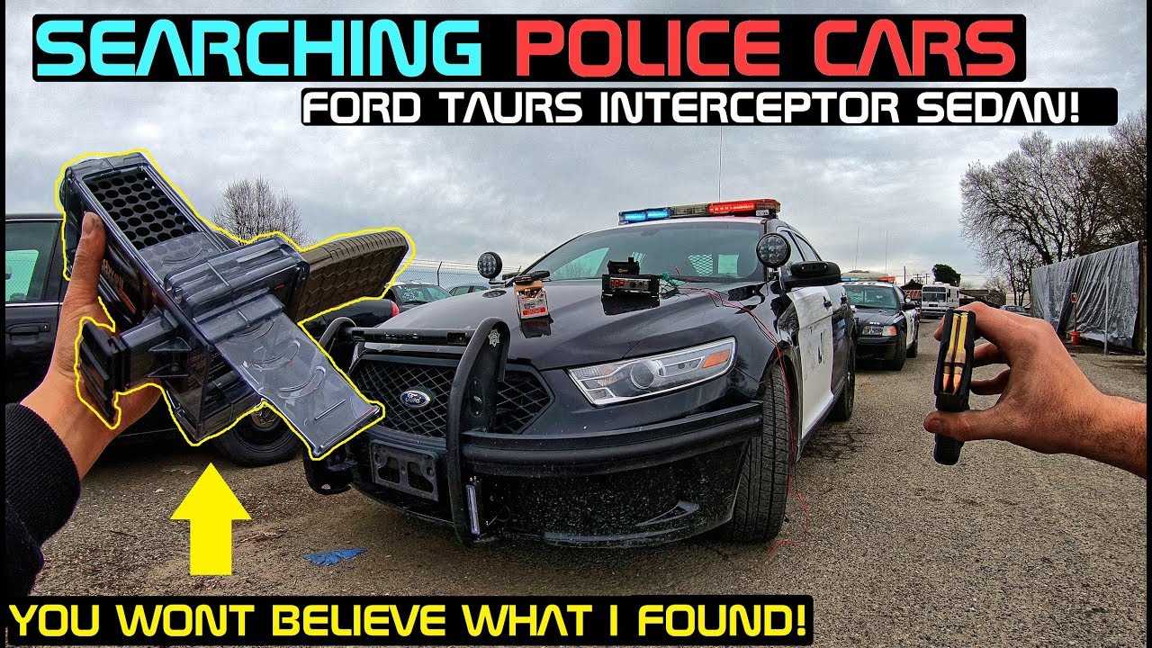 Searching A Police Ford Taurus Interceptor Sedan! You Won't Believe ...
