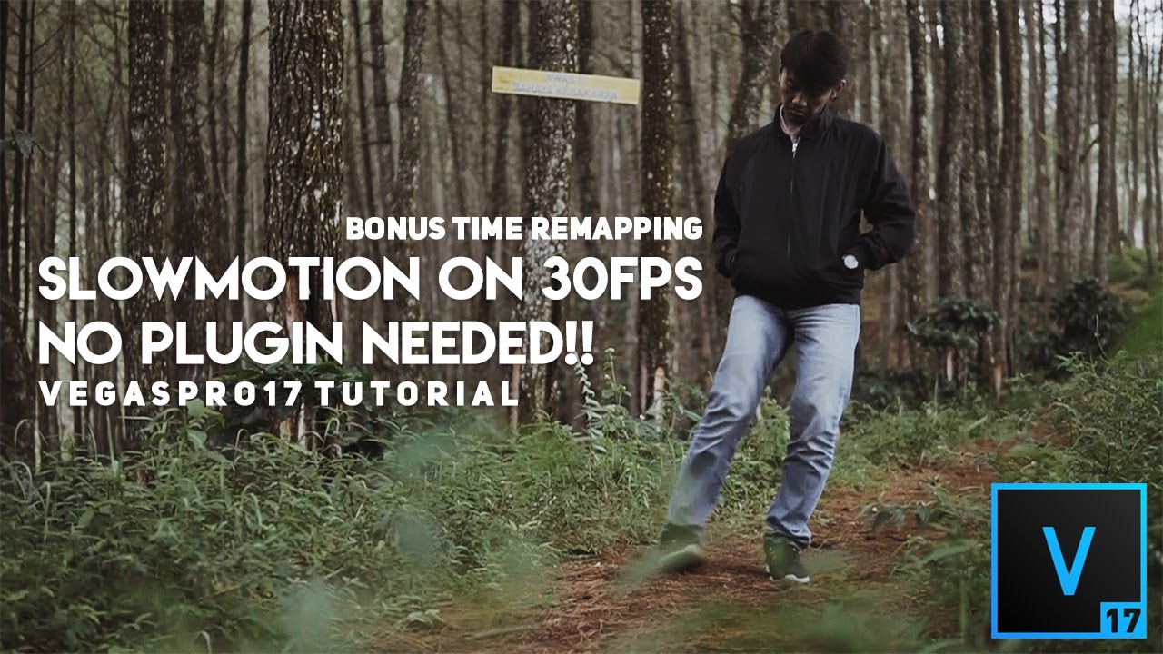 30fps Slowmotion? Time Remapping? No PLUGIN!! [Vegas Pro 17 Tutorial] - YouTube