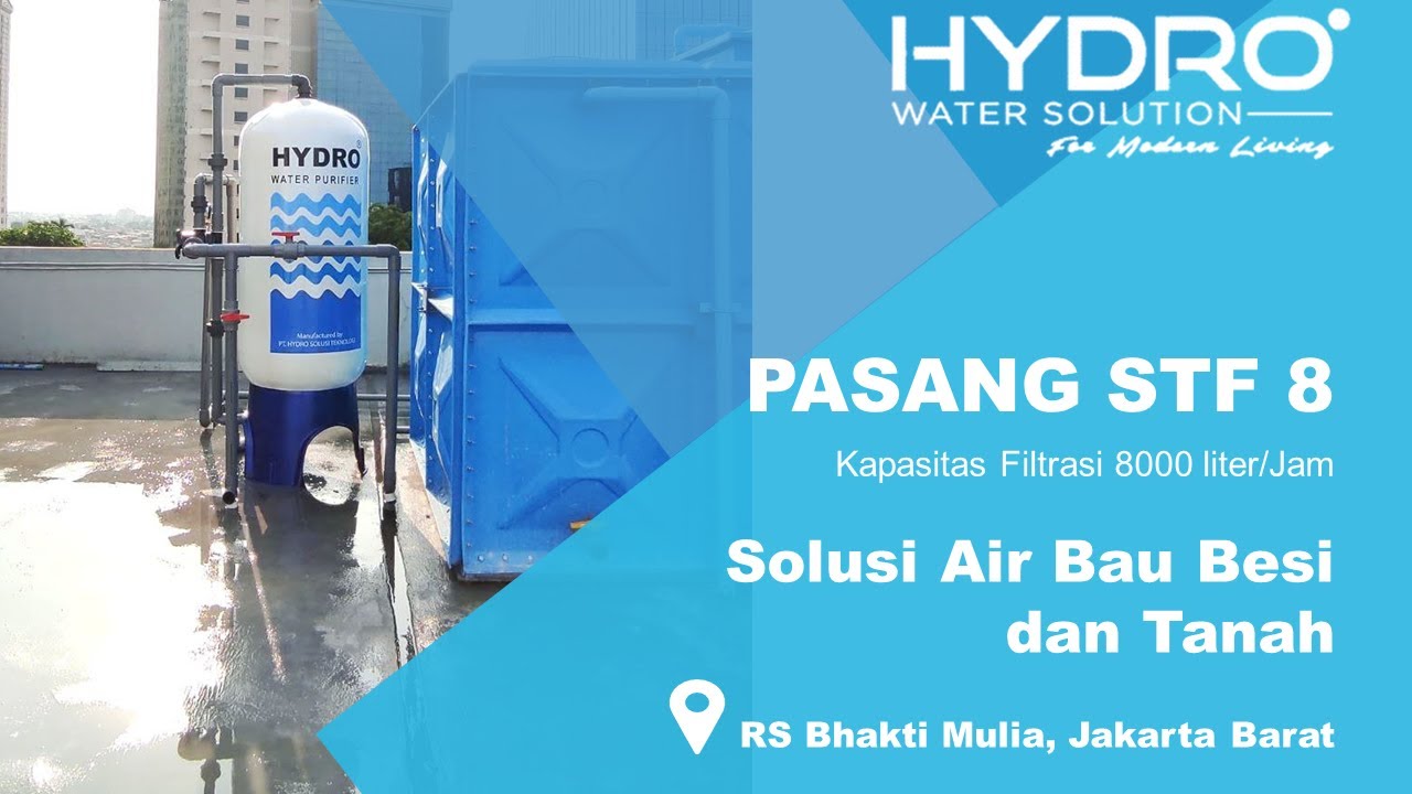 PASANG STF 8 RS BHAKTI MULIA | SOLUSI AIR BAU BESI DAN TANAH - YouTube