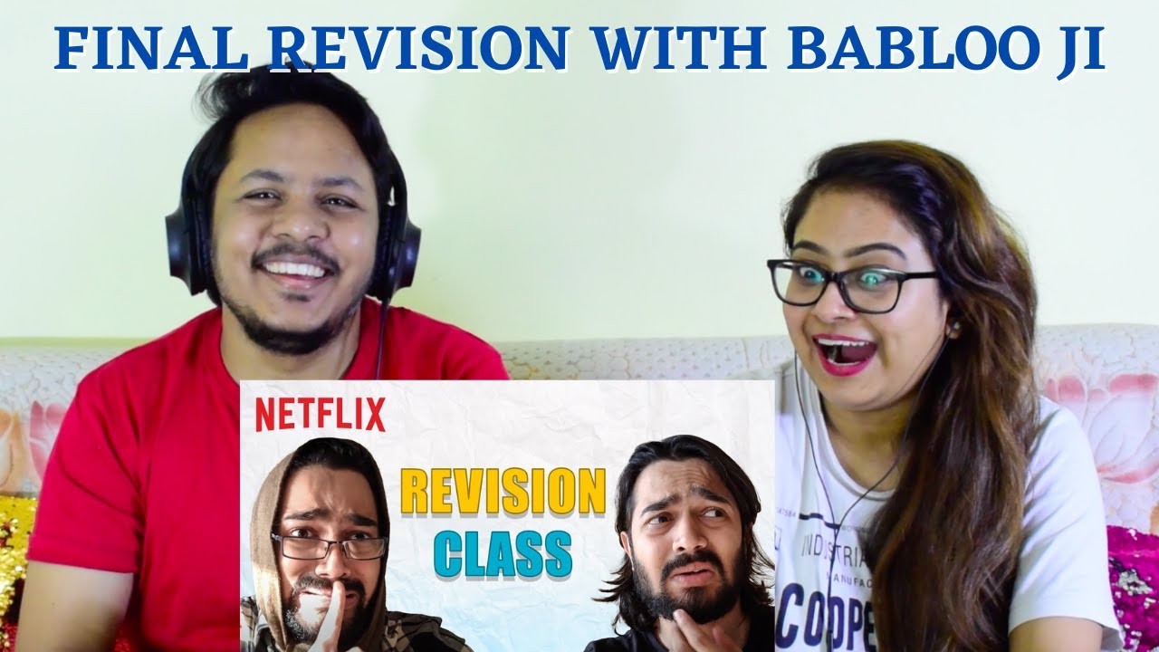 @BB Ki Vines | Final Revision with Babloo Ji | Netflix India | Reaction ...