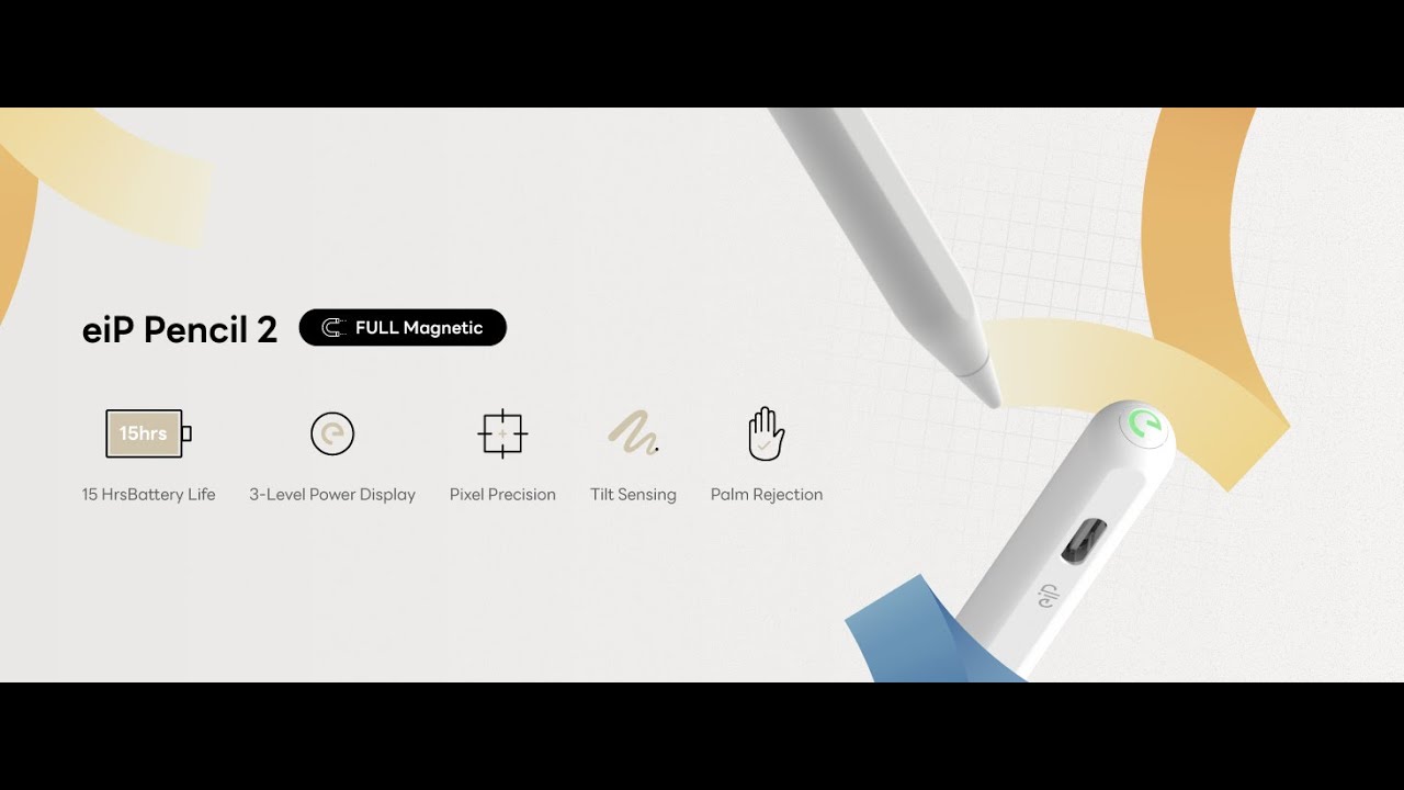 2024 Best Stylus Pen for iPad Pro M4, iPad Air M2 | eiP Pencil 2 - YouTube